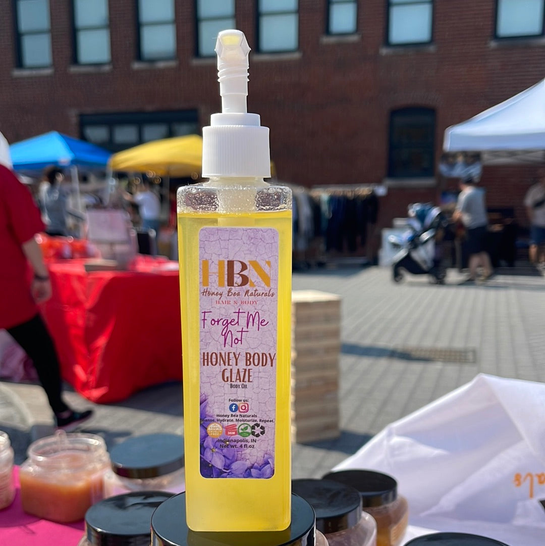 Forget Me Not Glaze – Honey Bea Naturals